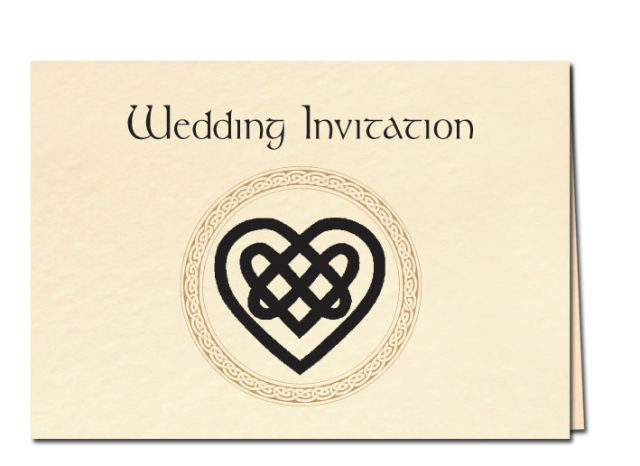 Celtic Wedding Invitations | Wedding Stationery